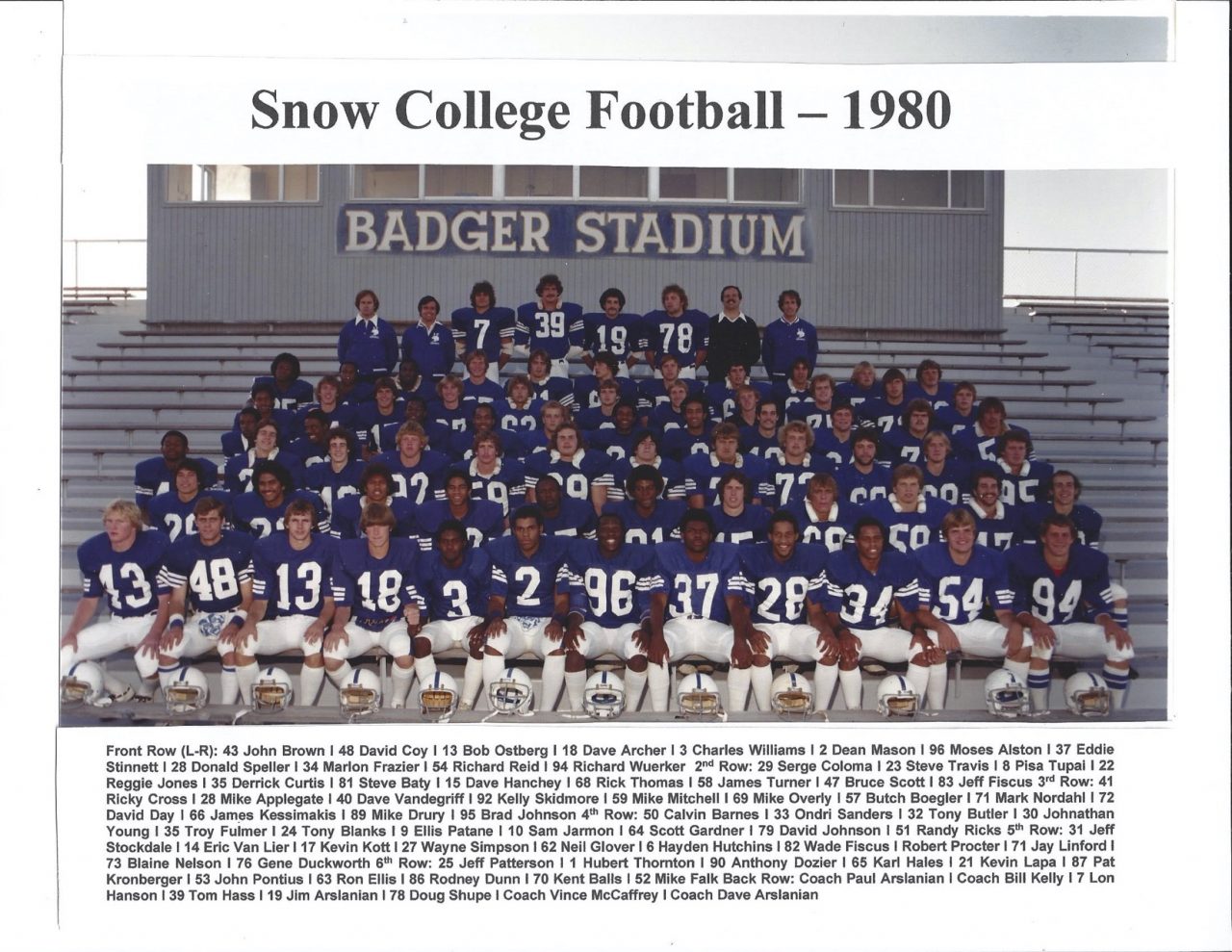 40yr Teams | Snow Football 40 Year Reunion